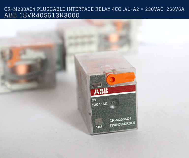 ABB: CR-M230AC4 Relé encapsulado 4c/o, A1-A2 = 230VAC, 250V/6A ABB ...
